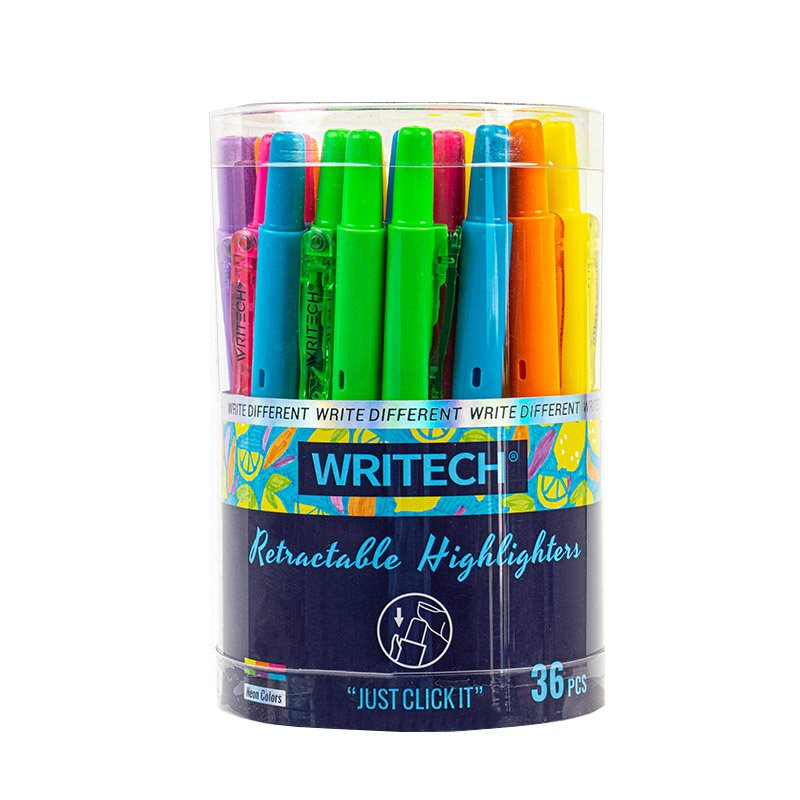 Retractable Highlighter W-805P